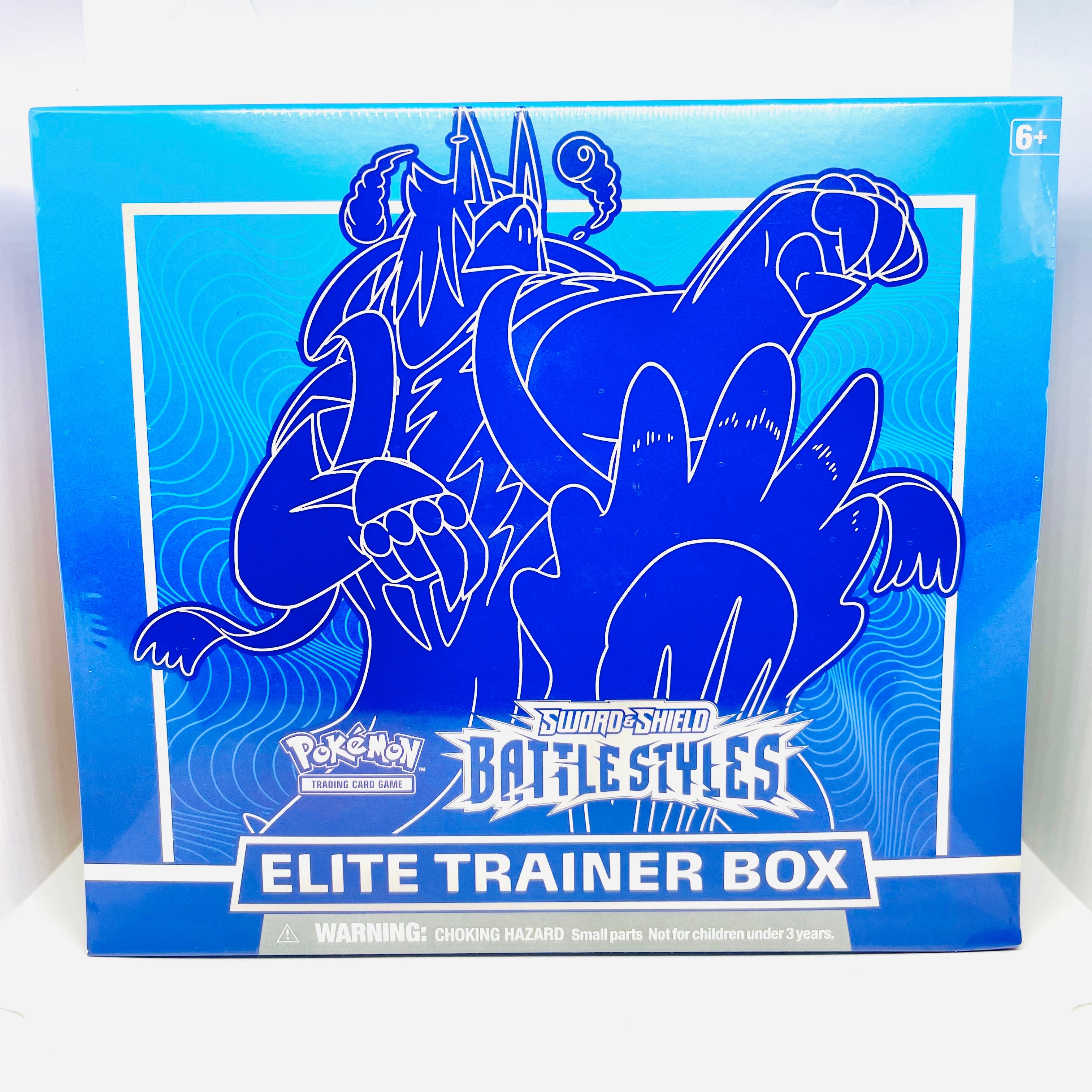 Pokemon Sword & Shield Battle Styles - Elite Trainer Box (BLUE ...